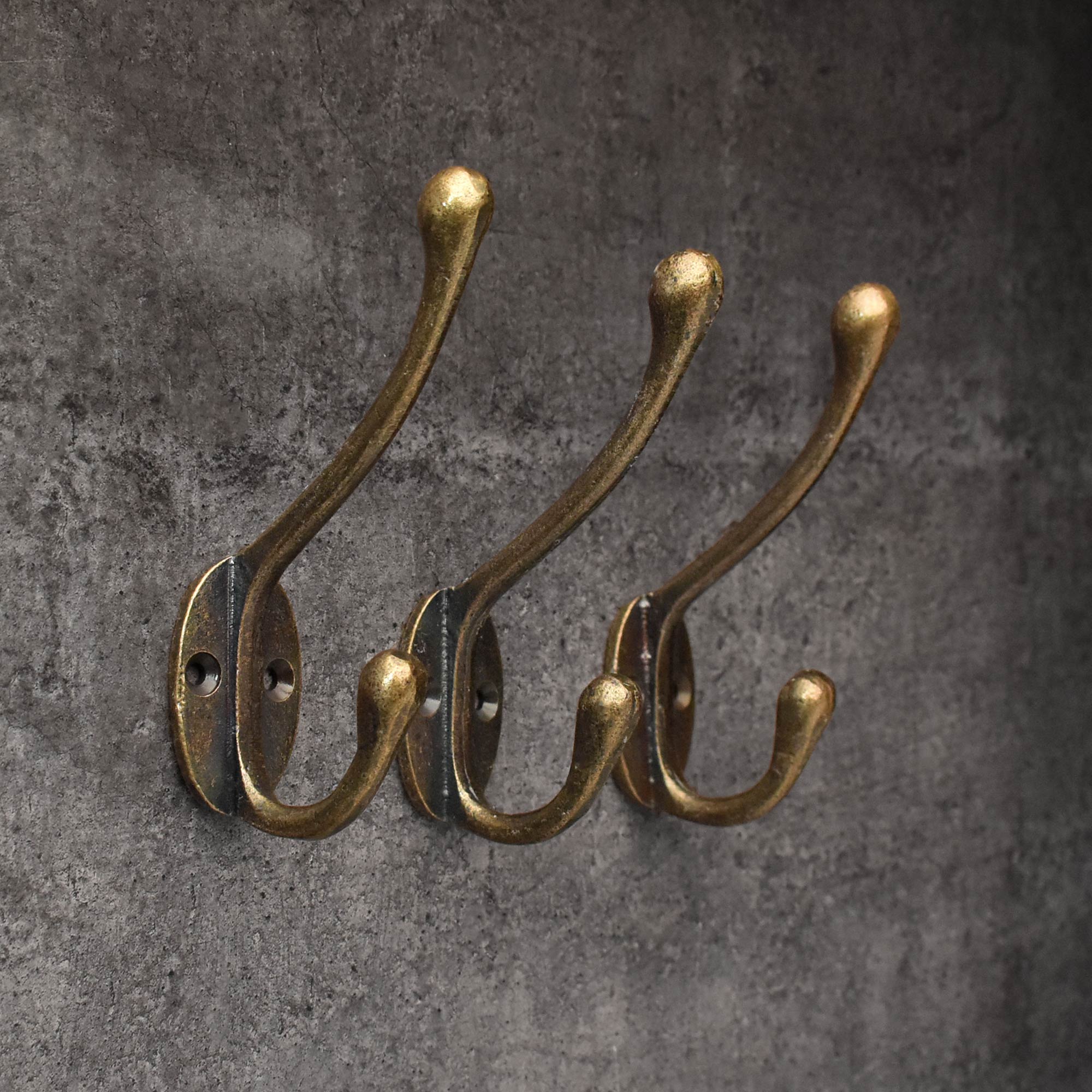 Olivier Cast Iron Double Wall Hook – Spruce and Pop