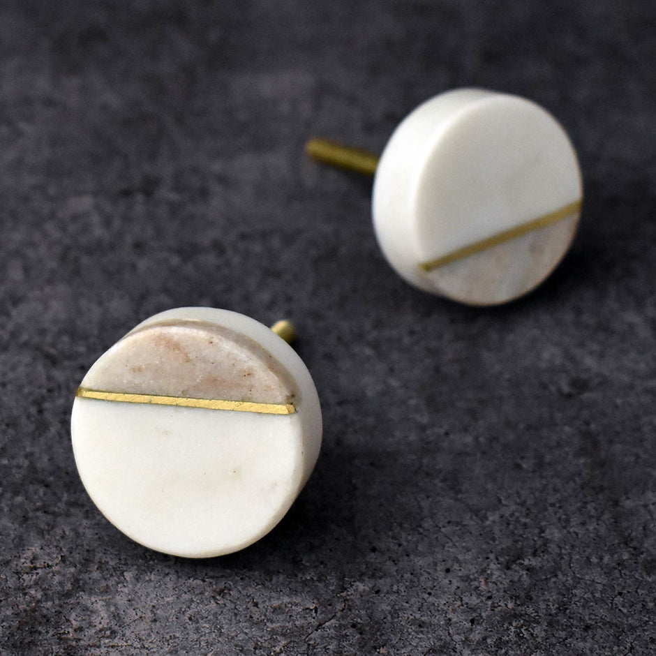 Stone Cabinet Drawer Knobs and Pulls – Spruce and Pop